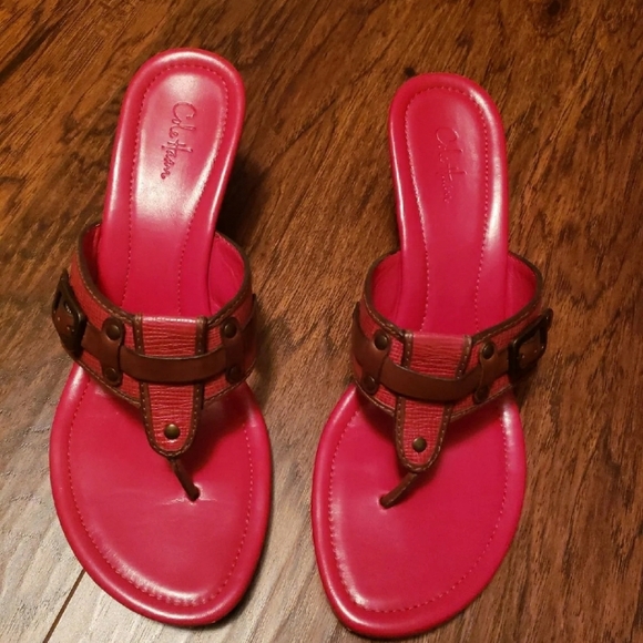 Cole Haan | Shoes | Cole Haan Shoes Ashlynn Thong Cherrydark Amber ...